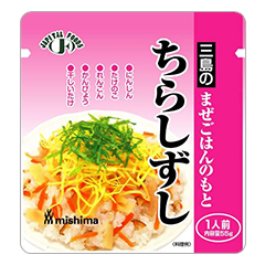 三島のまぜごはんのもと ちらしずしの詳細 | 介護食品・栄養調整 三島のまぜごはんのもと ちらしずしの詳細 | 介護食品・栄養調整